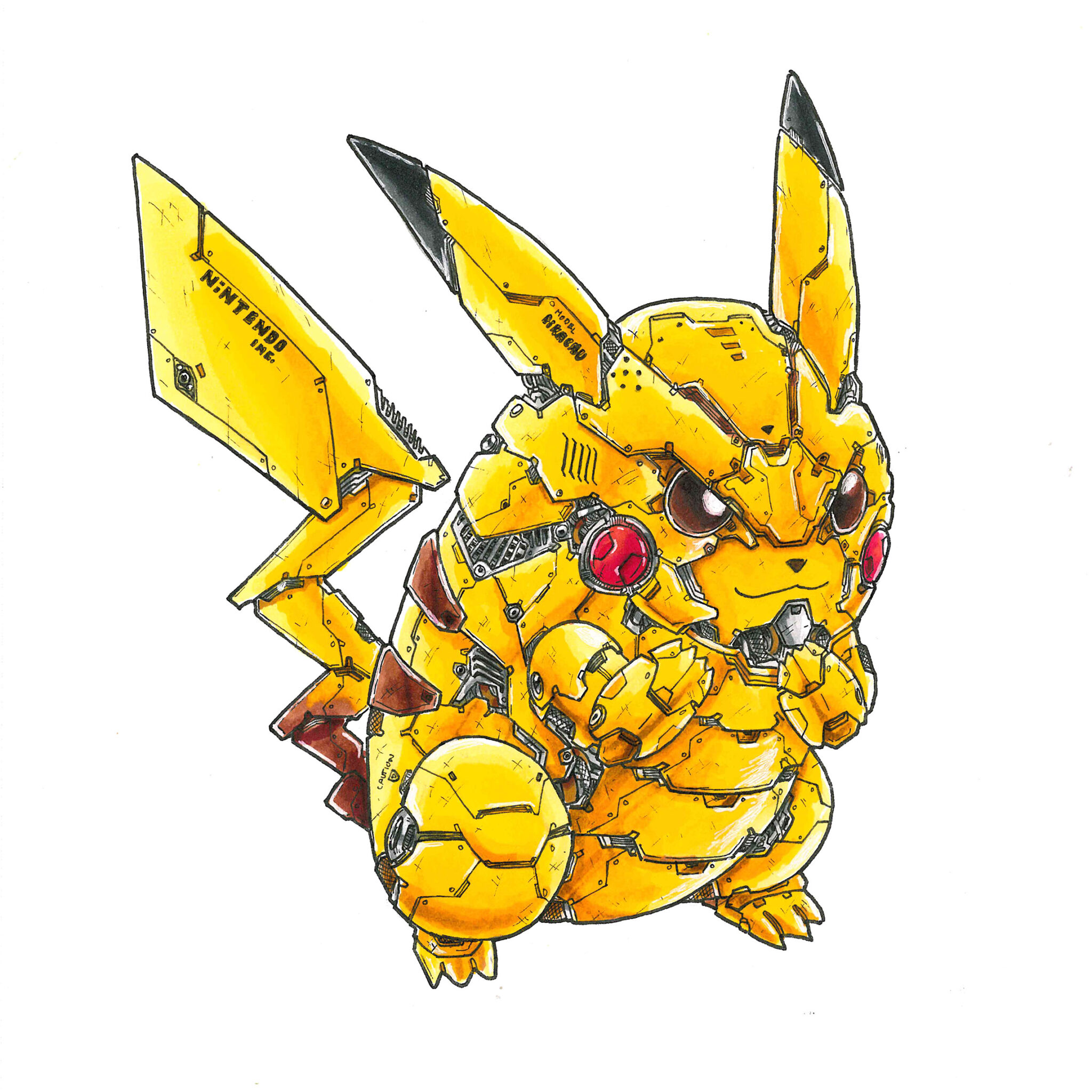 Mecha Pikachu - Julien Briand